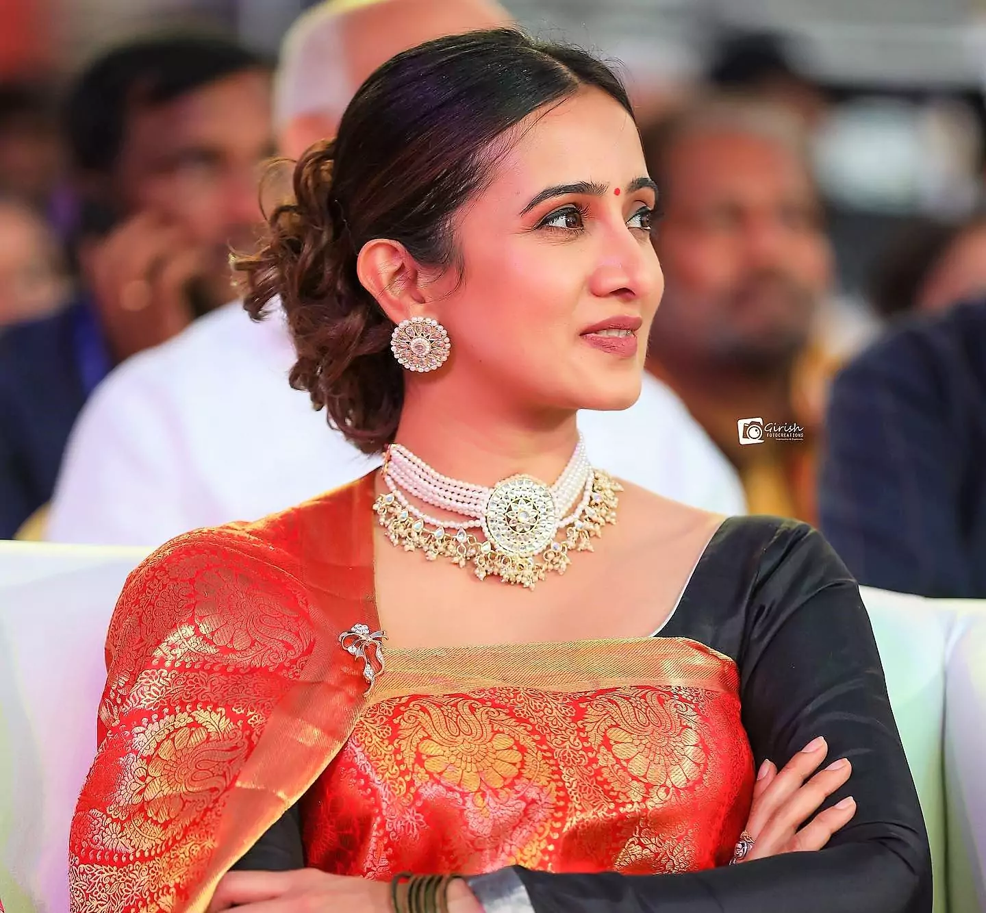 Stunning 'Kodavathi' Harshika Poonacha | 14th Bengaluru...