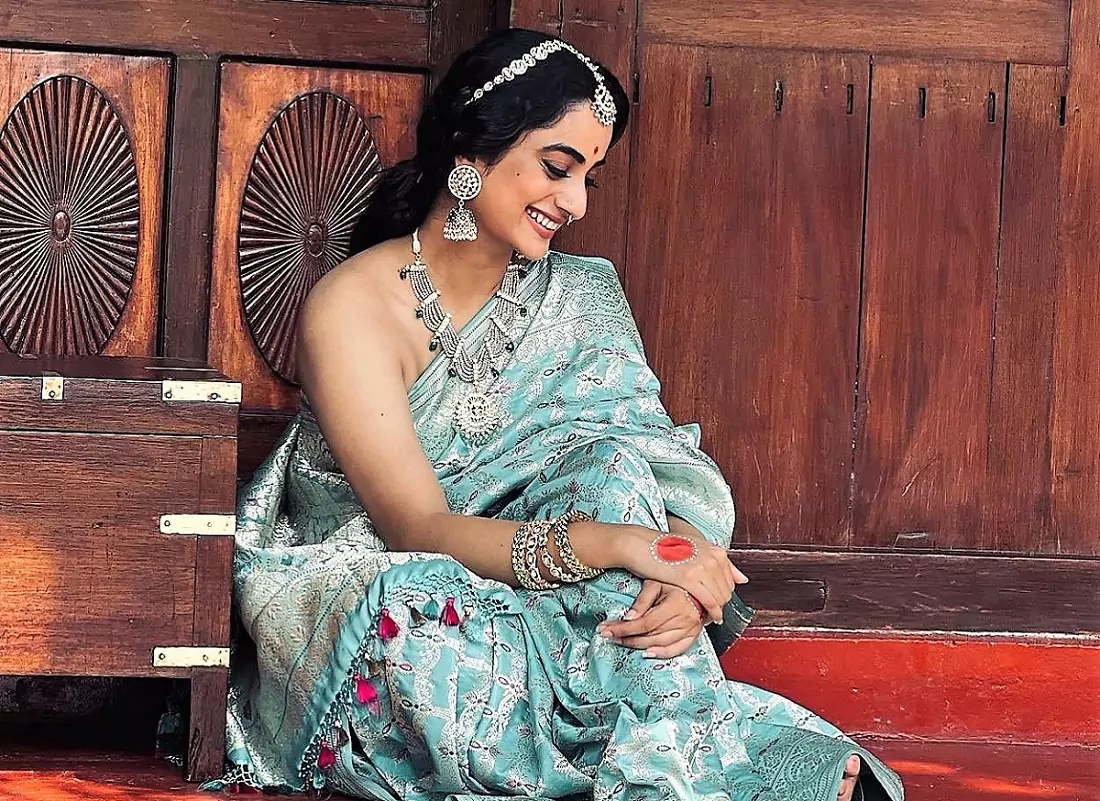 Unveiling South Indian Elegance: Namitha Pramod's Mesmerizing...