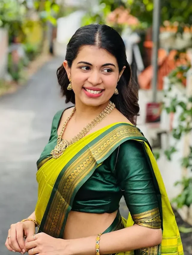 Diya Krishna’s Viral Moments: Trendy Saree Styles and Trending Sensations